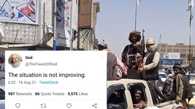 'Situation Not Improving': Cryptic Tweet From 'God' on Afghanistan ...