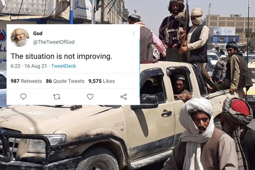 'Situation Not Improving': Cryptic Tweet From 'God' on Afghanistan - News18