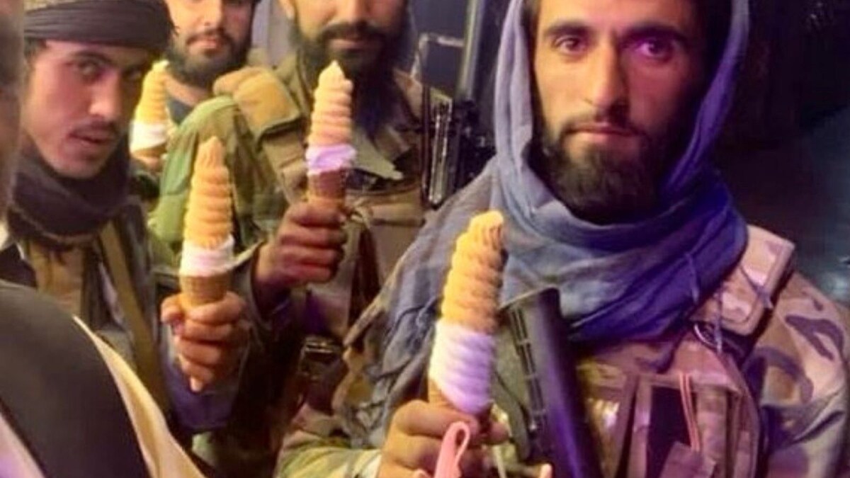 Taliban Fighters 'Cool it' With Ice-cream in Kabul, Twitter Asks What ...