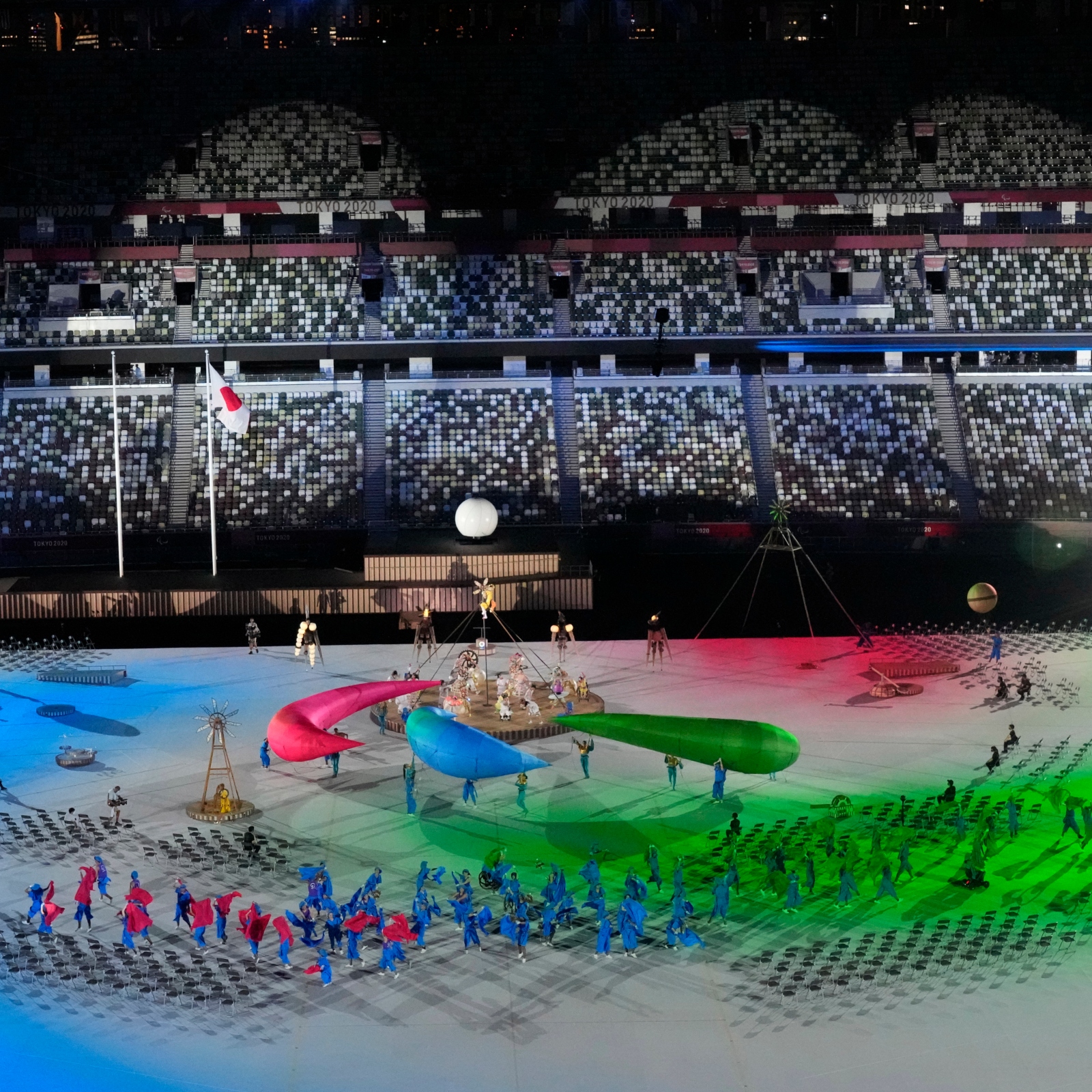 Colours, Light, Music, Dance and Compassion at Paralympics Opening ...
