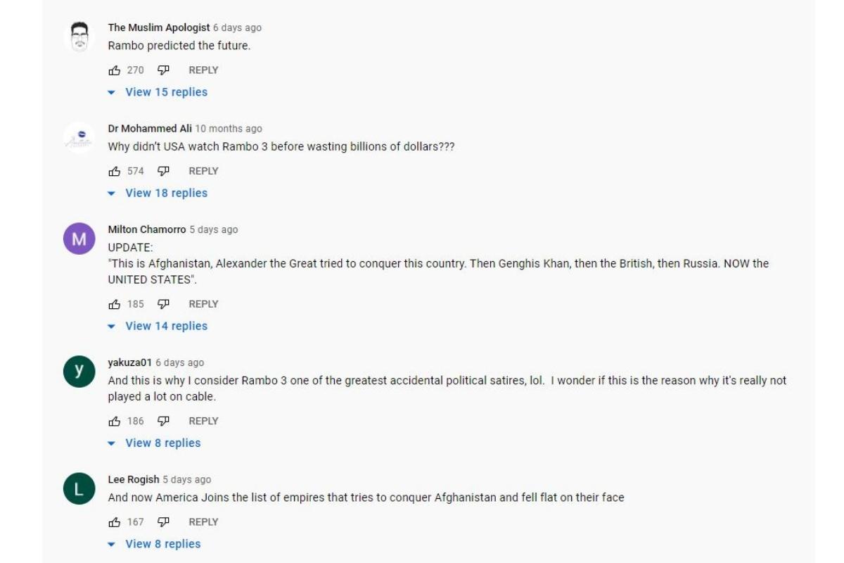 Scenes From 'Rambo III' in Afghanistan are Going Viral After Taliban ...