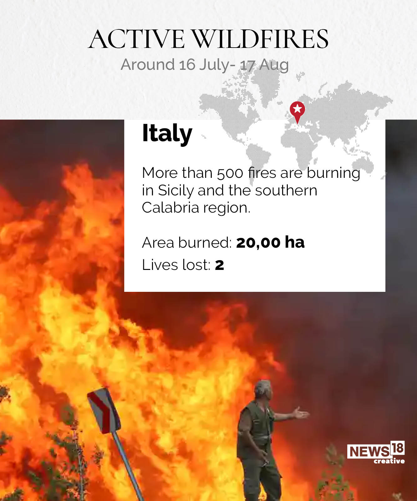 A Look at Some of The Largest and Deadliest Wildfires Raging Around The ...