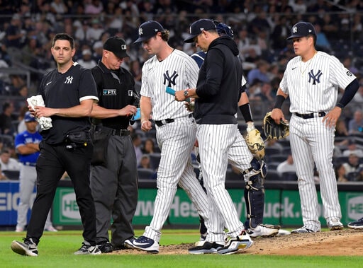 Yankees' Taillon Out With Ankle Tear, Britton Has TJ Surgery