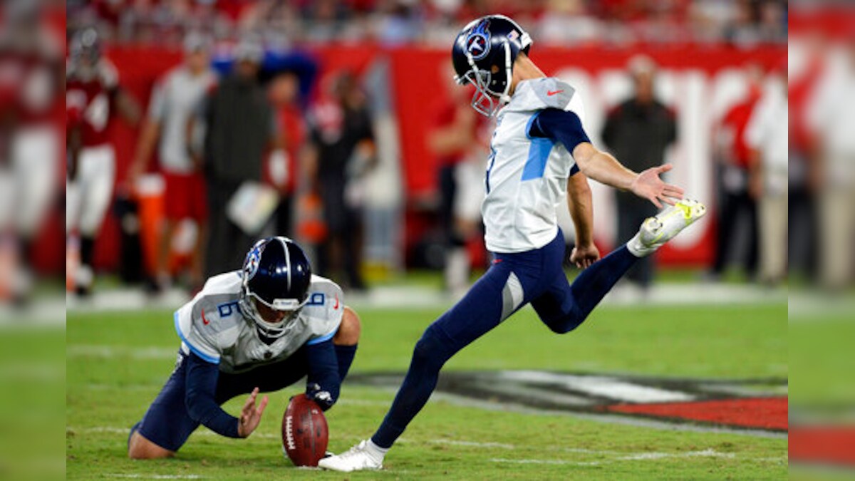 Titans Kicker Sam Ficken Hurt, Questionable Vs. Cardinals - News18
