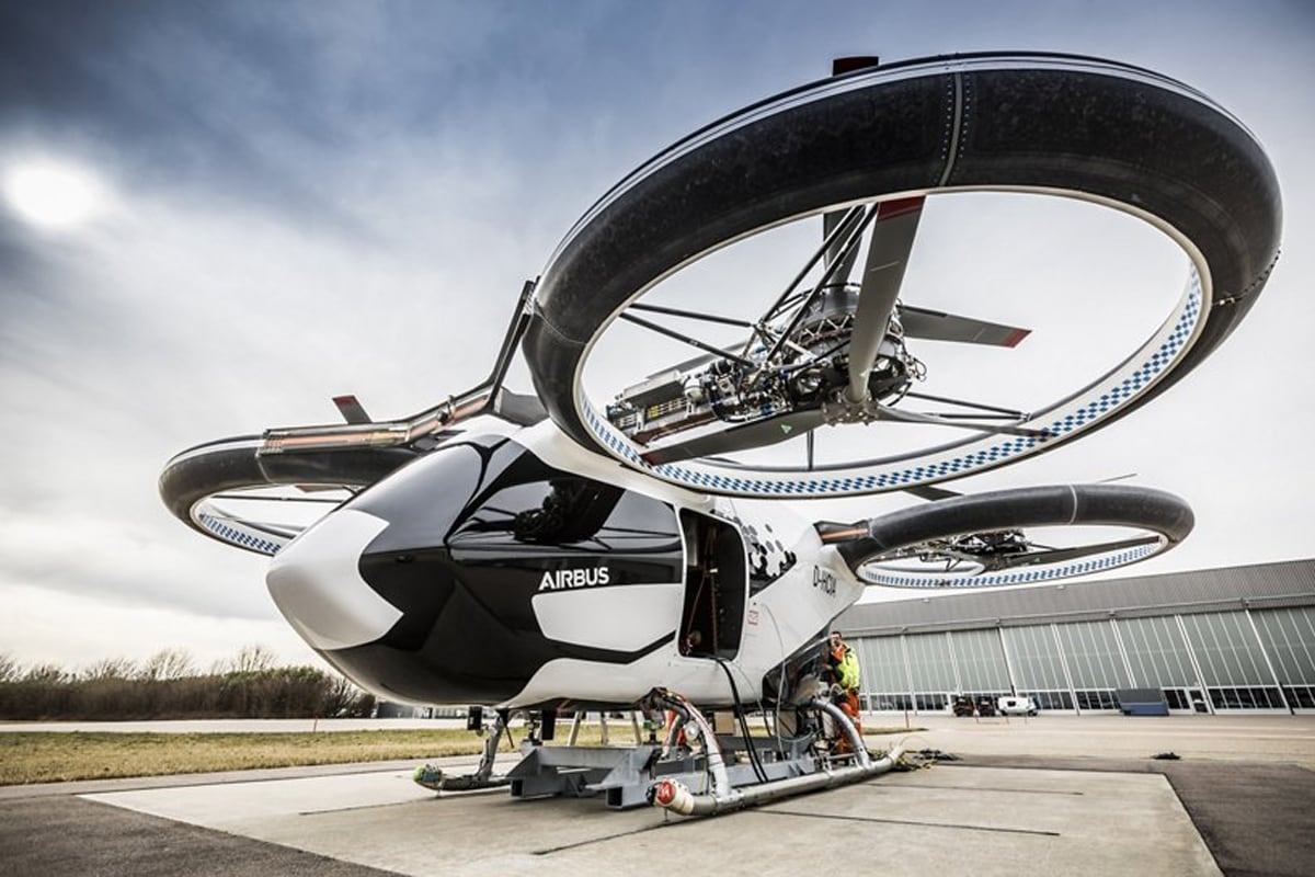 In Pics: Airbus CityAirbus Autonomous Flying Electric Car Brings the ...