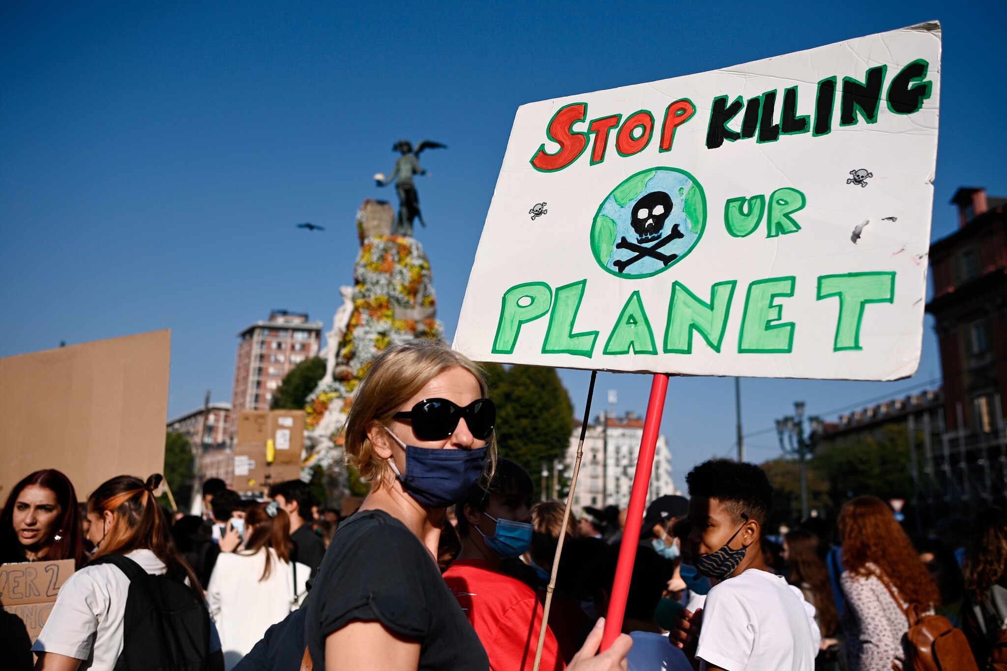 In Photos: Activists Stage 'Fridays for Future' Climate Protests Around ...