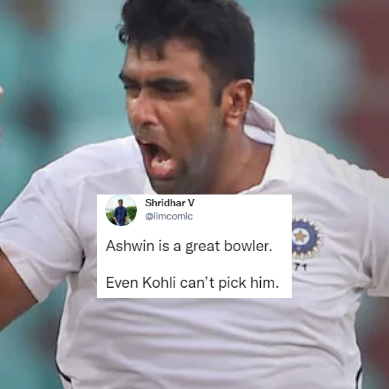 Ashwin Memes