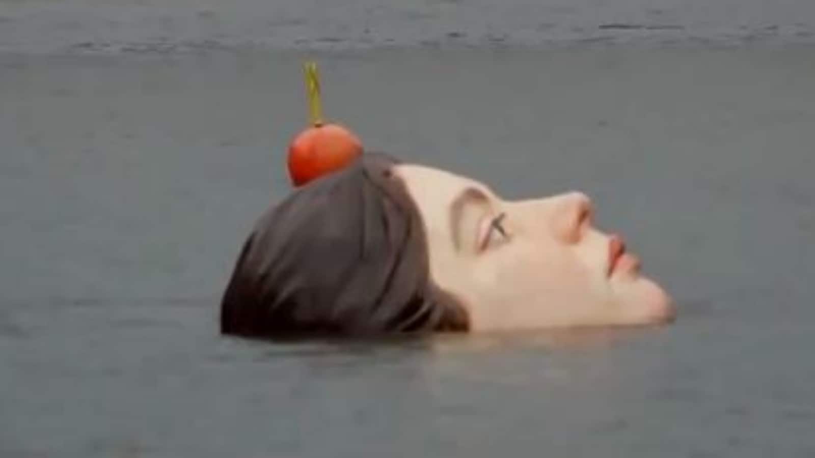 Drowning Girl Statue Called 'Bihar' Staring Out of Spanish River Causes ...