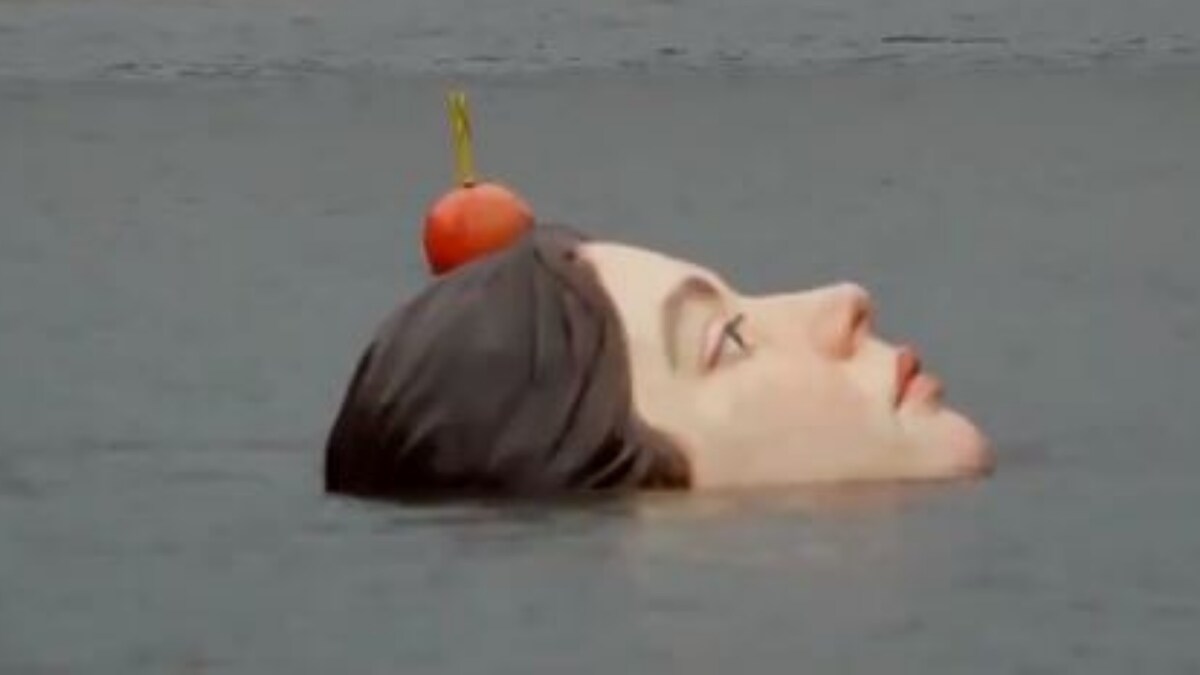 Drowning Girl Statue Called 'Bihar' Staring Out of Spanish River Causes ...