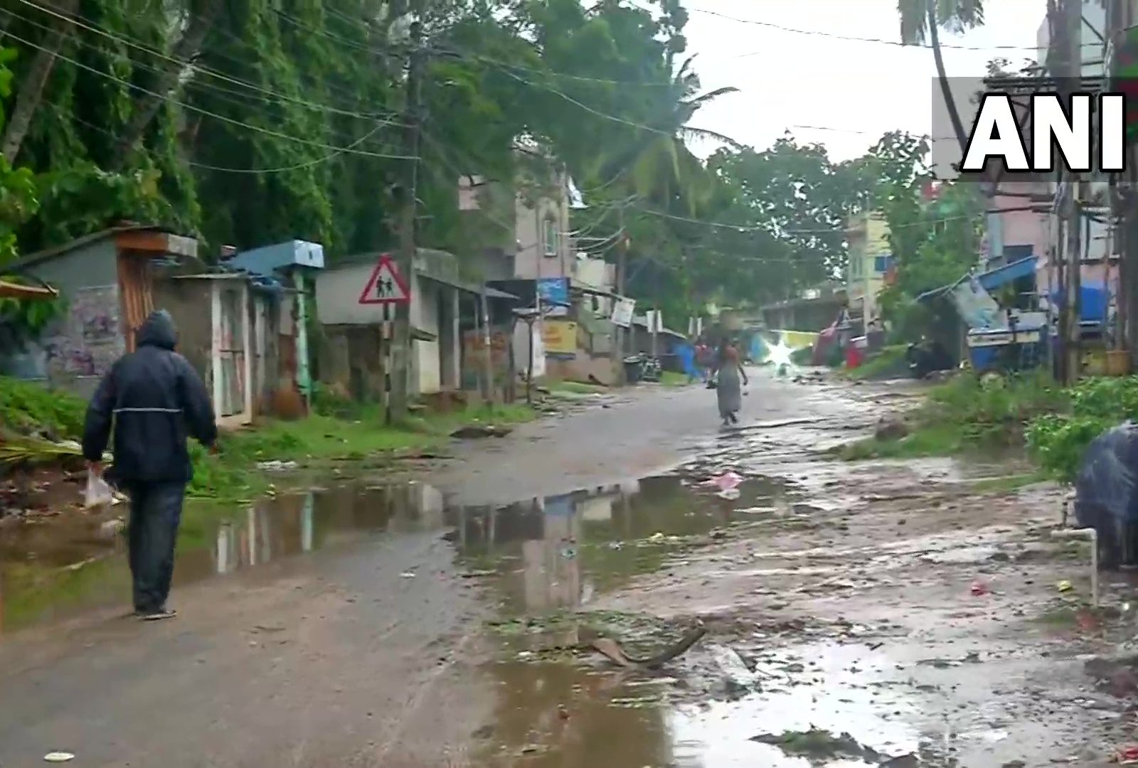 Heavy Rains in Andhra's Vizag, People Resume Normal Life in Srikakulam ...