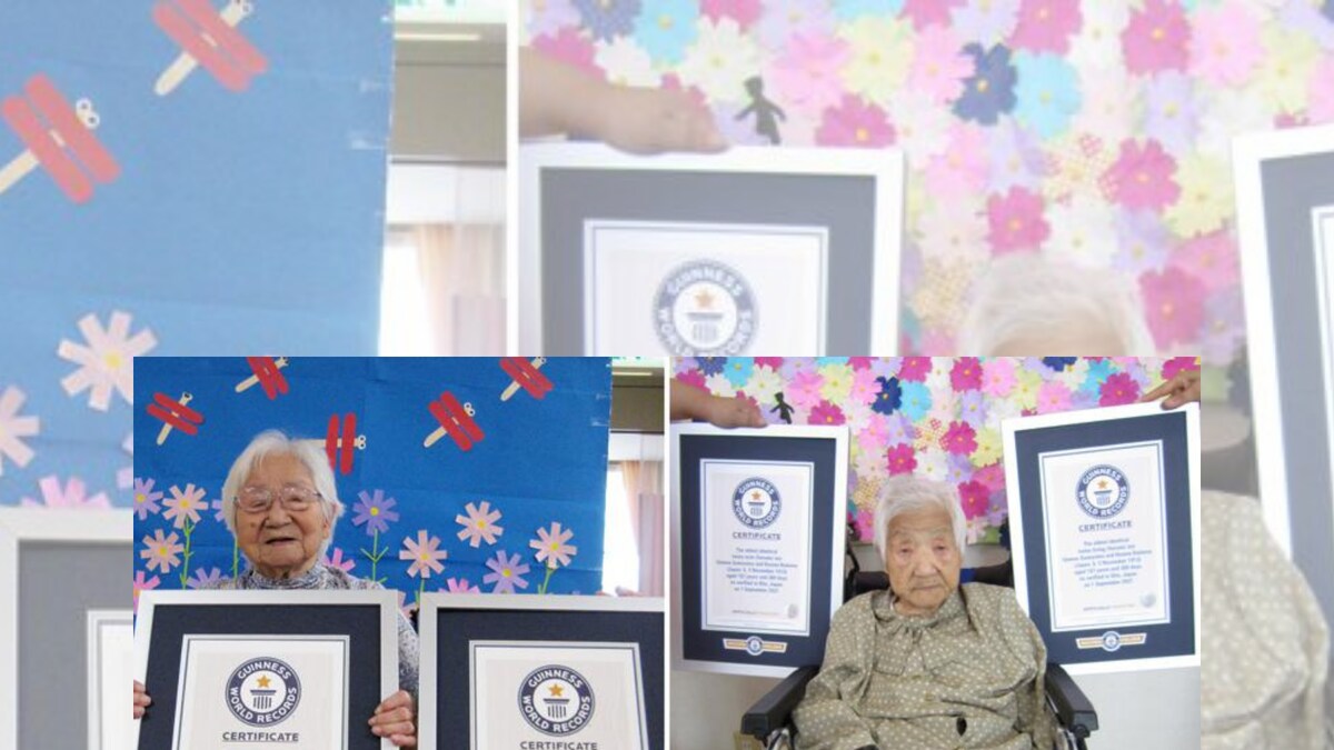 Japanese Sisters Get Guinness World Record Certified As Oldest Living