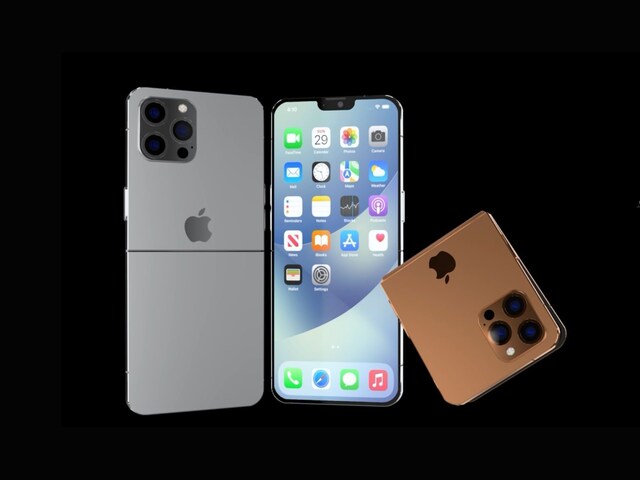 Foldable Apple iPhone: Renders Show What Clamshell-Like Flip iPhone May ...