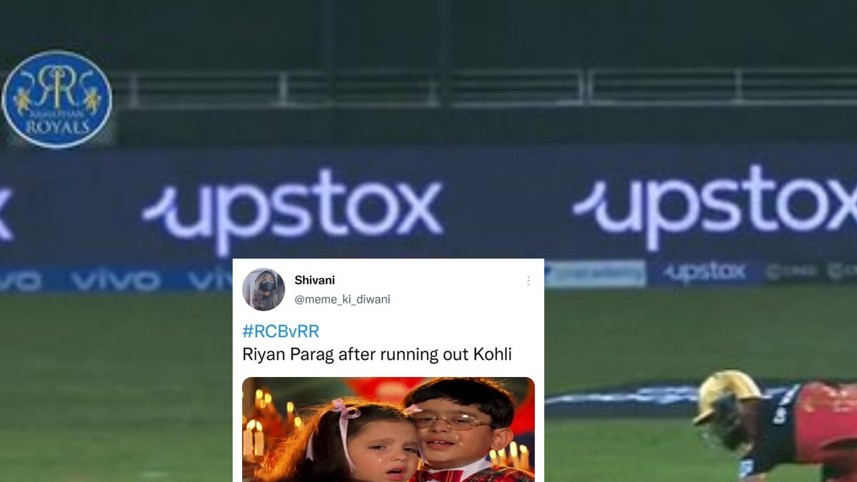 Riyan Parag's Outrageous Run Out of Virat Kohli During IPL 2021 Match ...