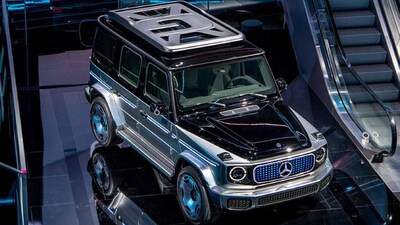Mercedes-Benz Unveils G-Wagon Based Futuristic Electric SUV - The EQG ...