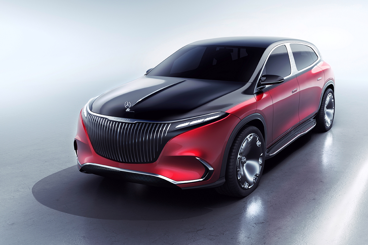 In Pics: Mercedes-Maybach EQS Concept Shows Electric SUV of the Future ...