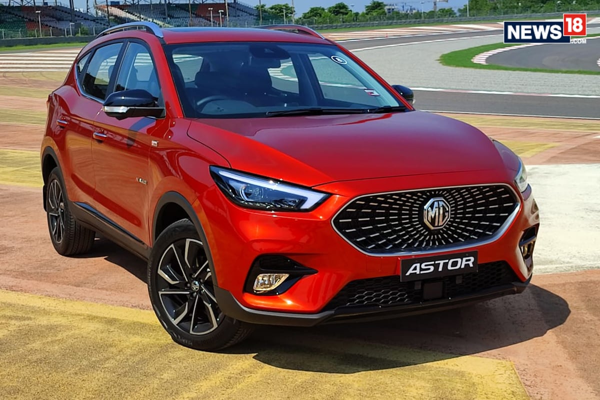 In Pics: MG Astor SUV First Drive, See Design, Features, Interior and ...