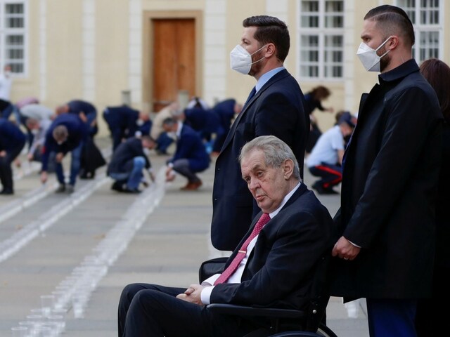 Czech President Zeman Taken to Hospital, Waves to Camera: Local Media ...