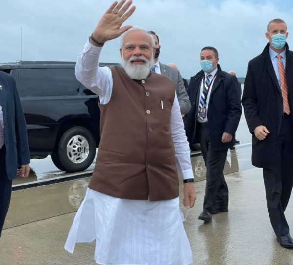 Narendra Modi in America: PM Arrives in US for 3-day Trip Amid Loud ...