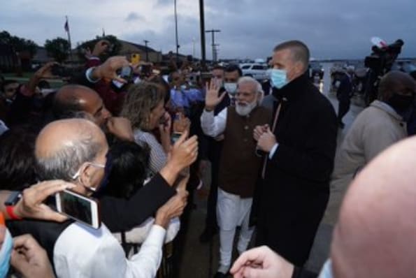 Narendra Modi in America: PM Arrives in US for 3-day Trip Amid Loud ...