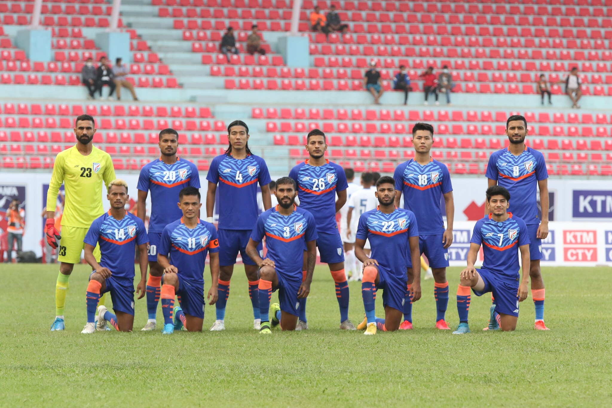 Indian Men's Football Team Register 2-1 Win over Nepal in International ...