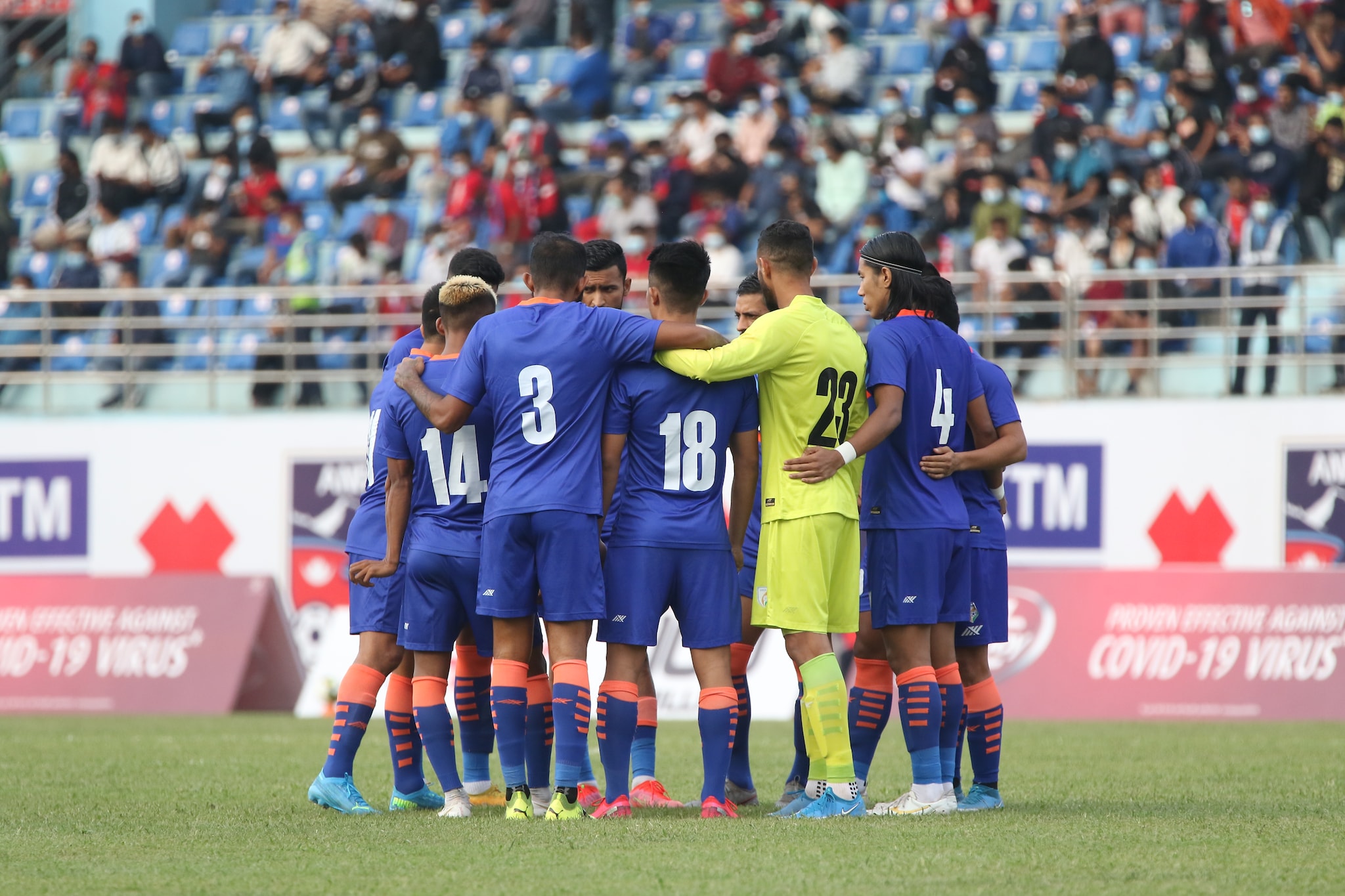 Indian Men's Football Team Register 2-1 Win over Nepal in International ...