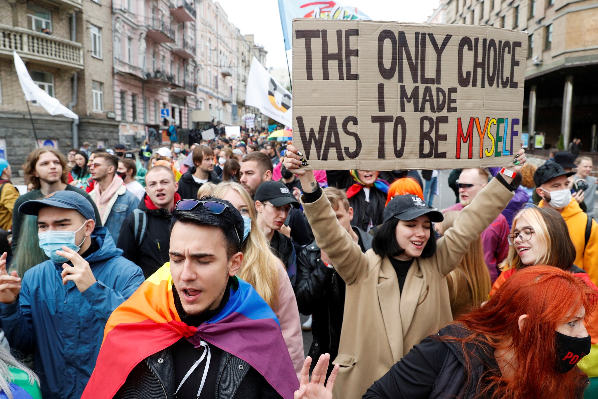 In Photos: Ukrainians Walk in 'Equality March' Organised by LGBTQ+ ...