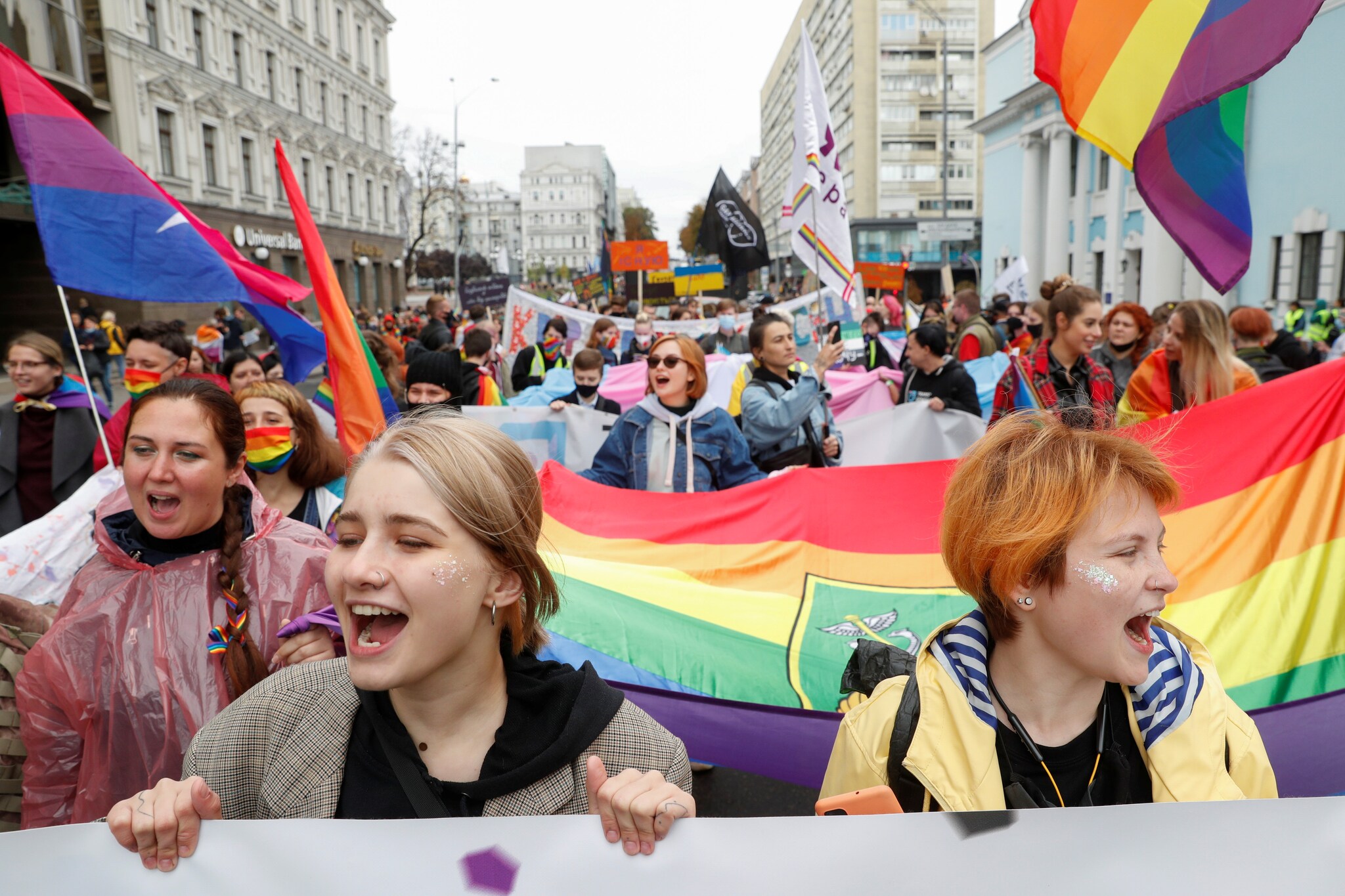 In Photos: Ukrainians Walk in 'Equality March' Organised by LGBTQ+ ...