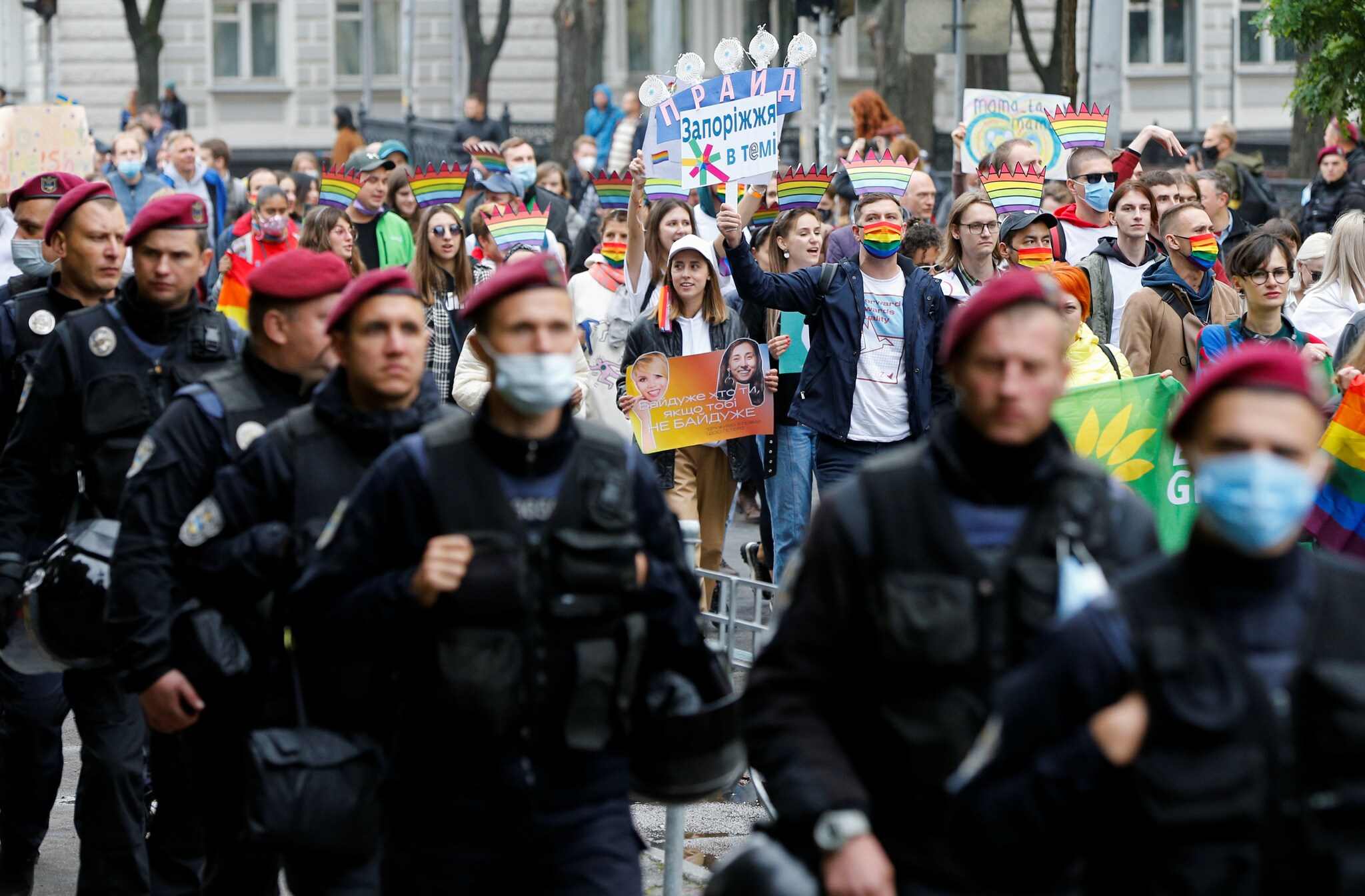 In Photos: Ukrainians Walk in 'Equality March' Organised by LGBTQ+ ...