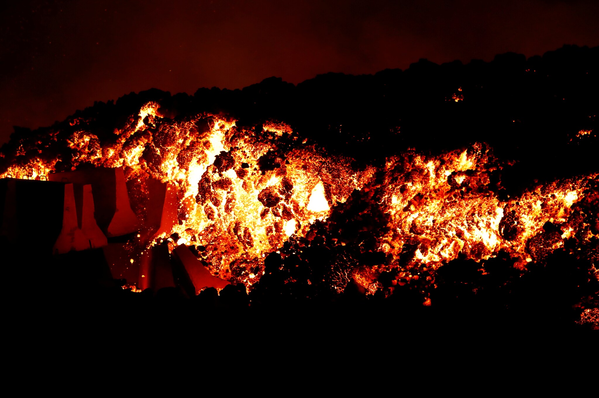 In Photos: Lava Pours Out of Volcano on La Palma in Spain's Canary ...