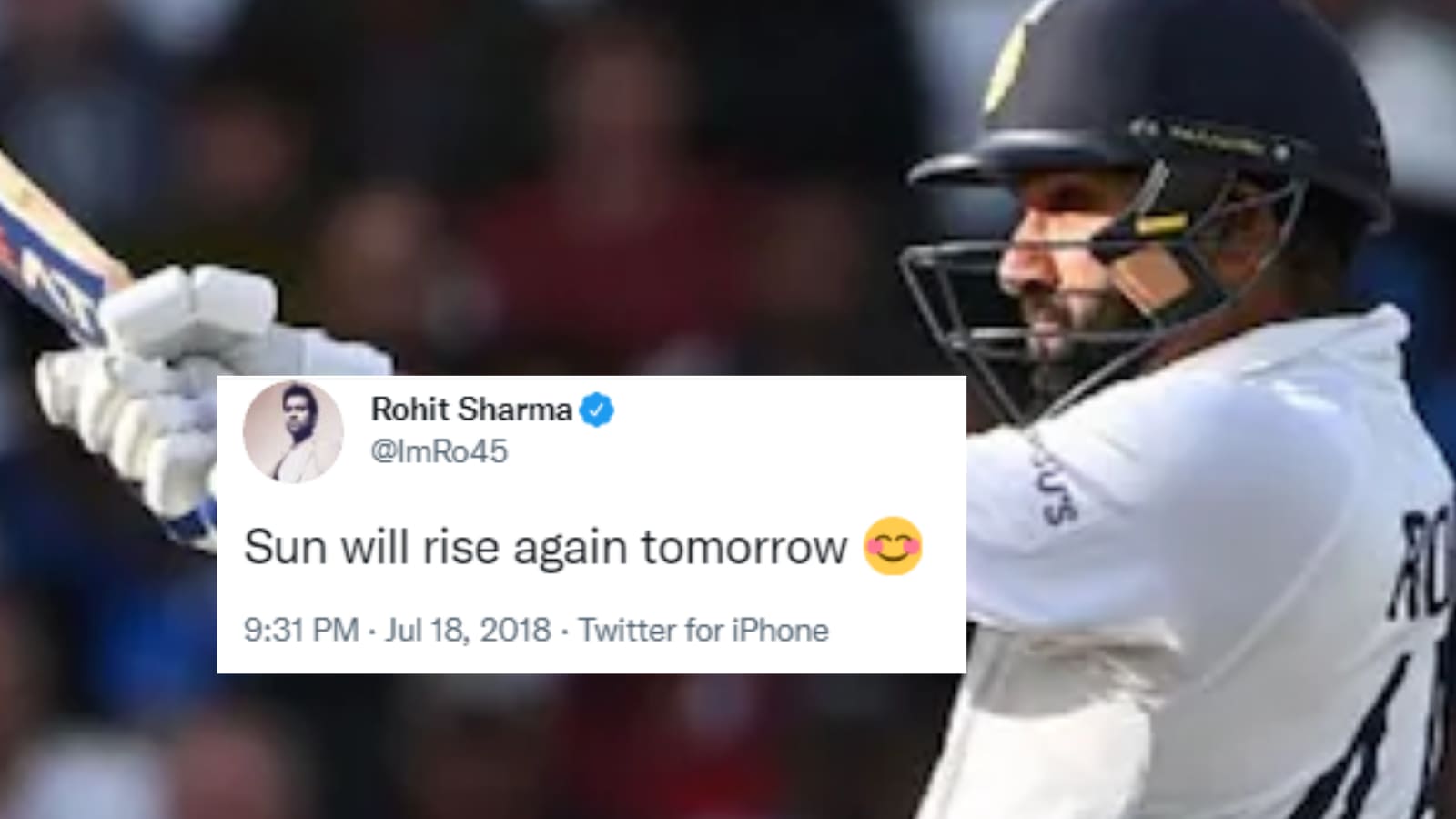 Rohit Sharma's 'Hopeful' Tweet on Test Exclusion Resurfaces, Fans Say ...