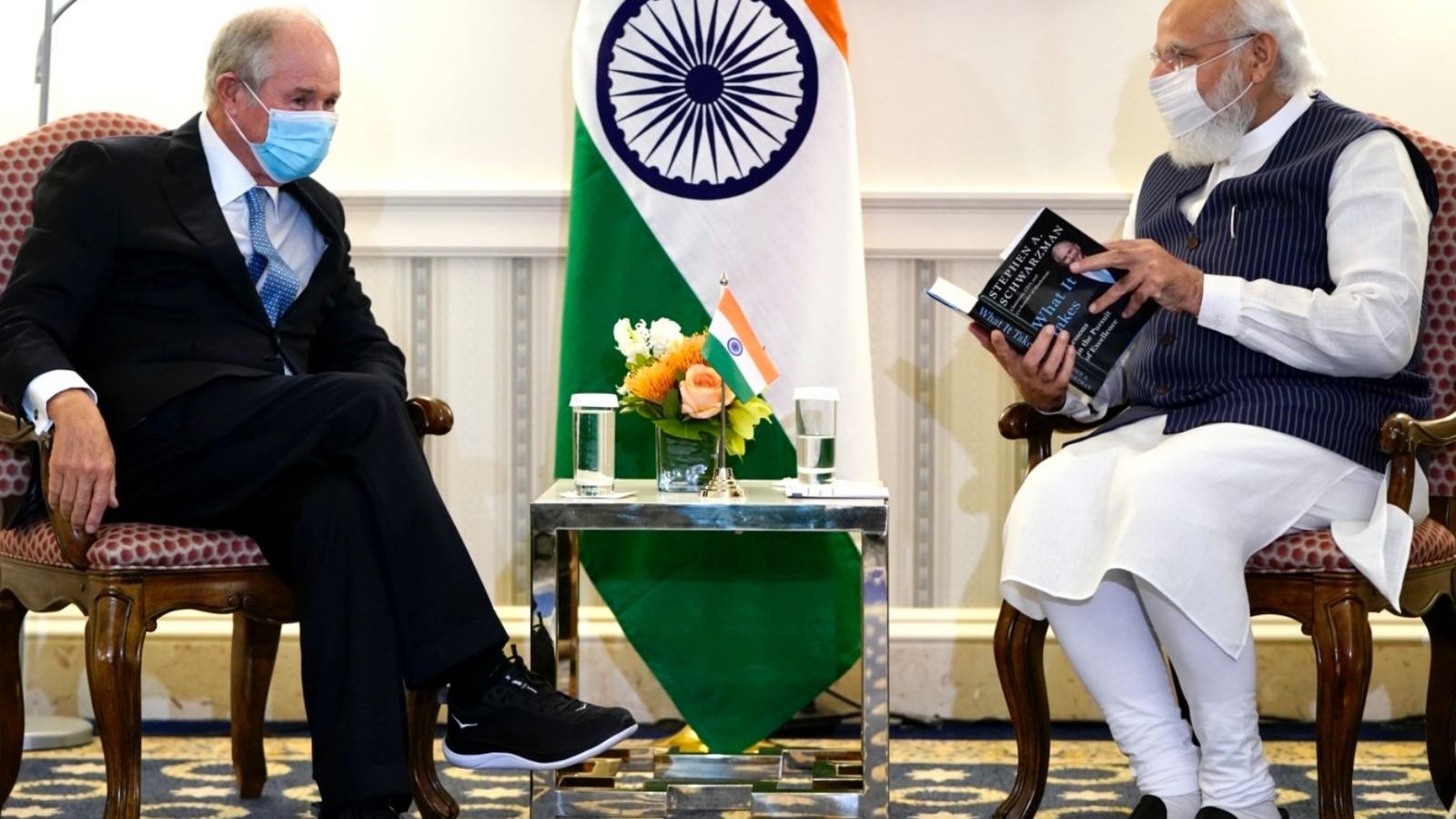 IN PICS | PM Modi Meets Qualcomm, Adobe CEOS; Talks Drones, 5G, Solar ...