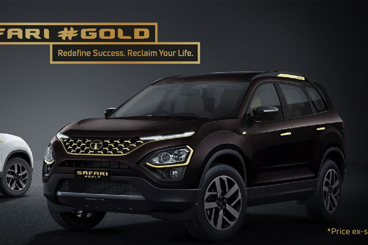 In Pics: 2021 Tata Safari Gold Edition, See Design, Features, Interior ...