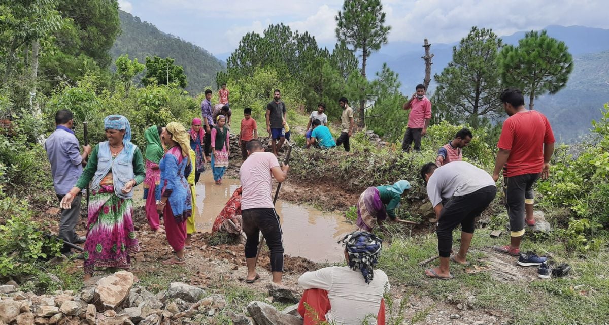 As Mountain Springs Dry Up, Uttarkashi Women Revive Traditional Chal-khals