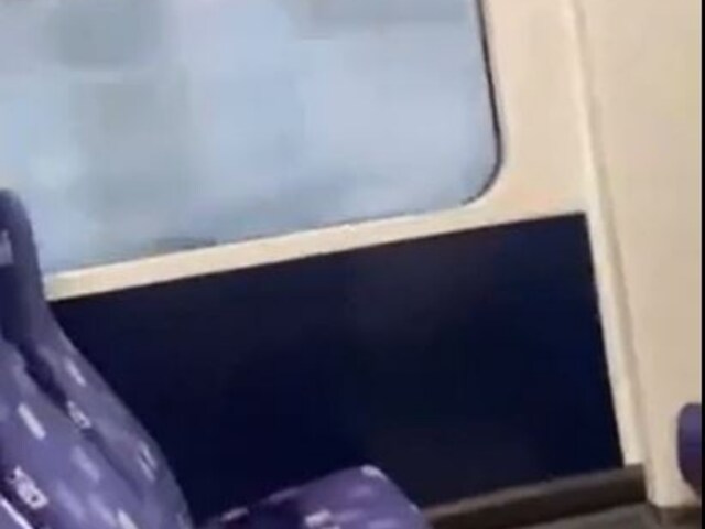 Faster or Slower? Optical Illusion Shows Train Moving at Two Different ...