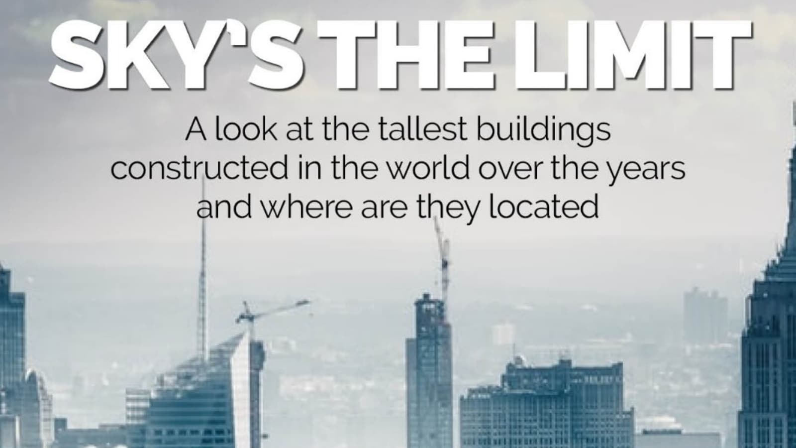 In Photos: A look at the Tallest Buildings Constructed in the World ...