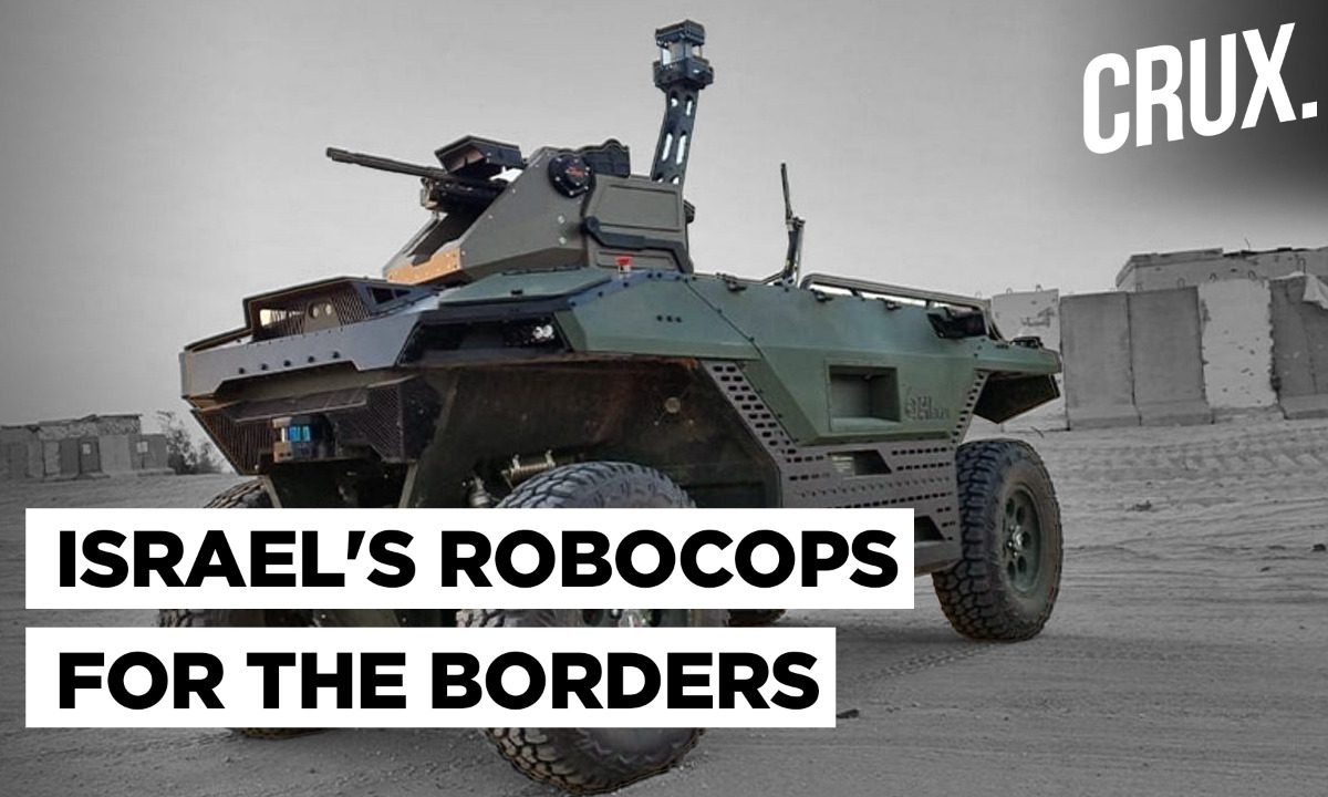 Israel Unveils Armed Combat Robot For Borders | REX MKII Can Patrol ...