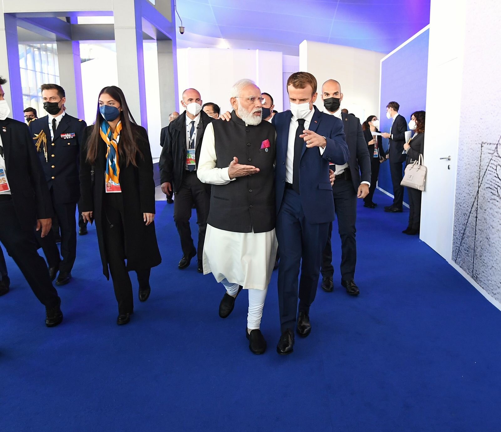 G20 Summit 2021: PM Modi Meets World Leaders in Rome | In Pictures - News18