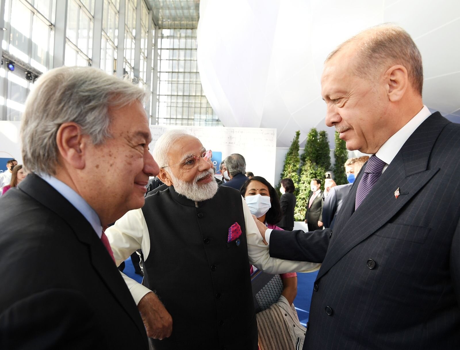 G20 Summit 2021: PM Modi Meets World Leaders in Rome | In Pictures - News18
