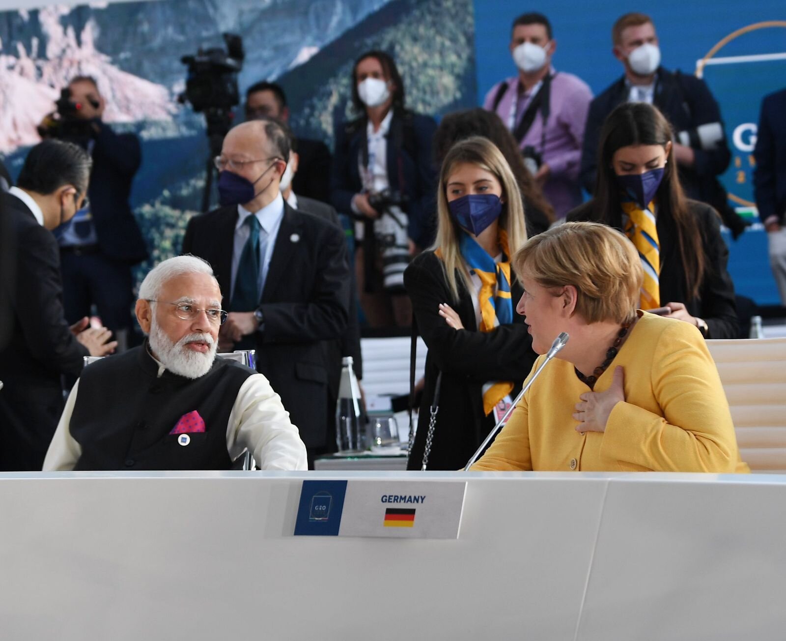 G20 Summit 2021: PM Modi Meets World Leaders in Rome | In Pictures - News18
