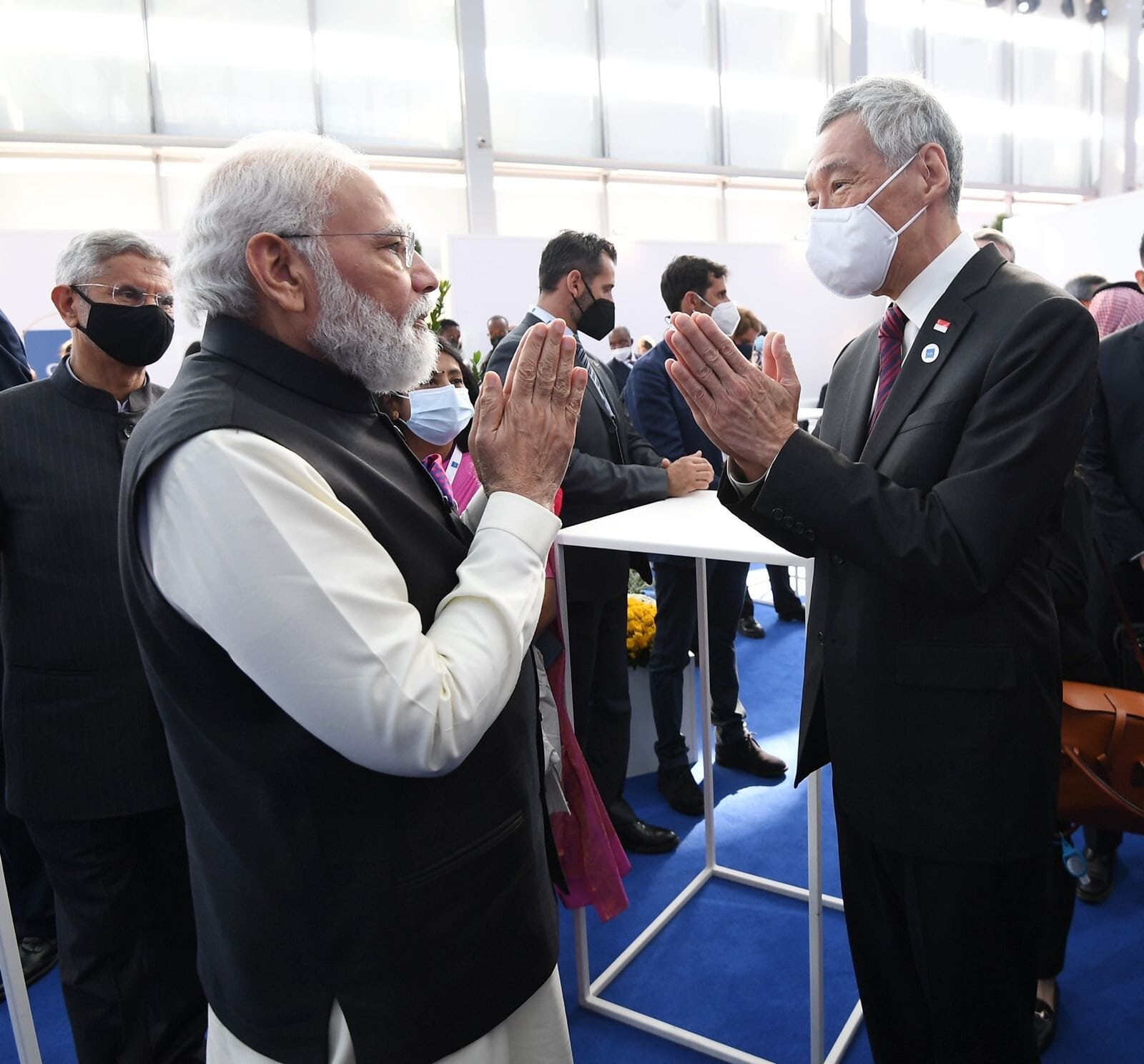 G20 Summit 2021: PM Modi Meets World Leaders in Rome | In Pictures - News18