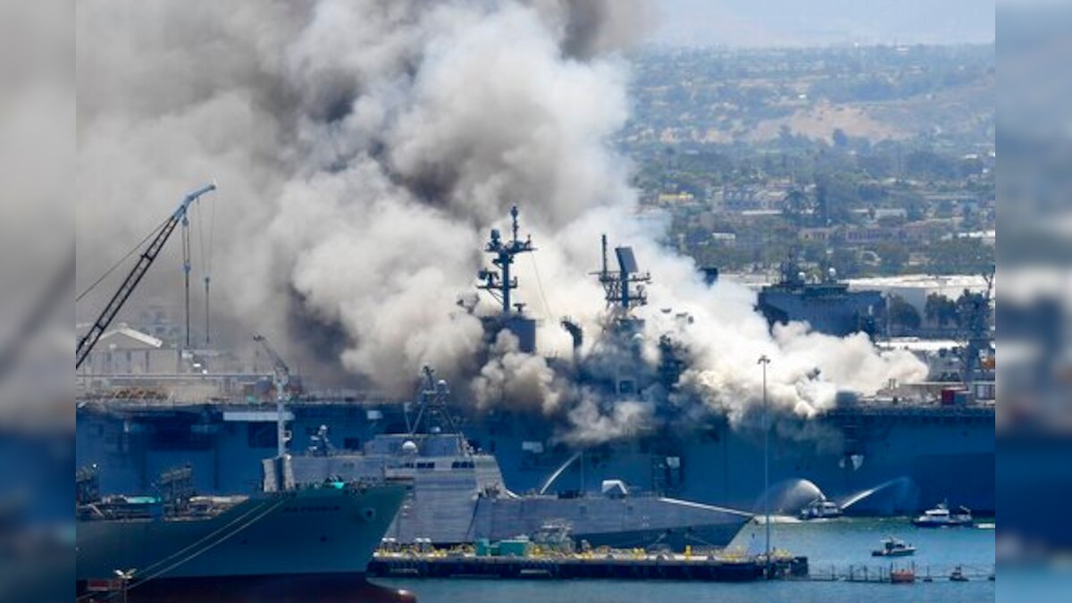 Navy Details Changes, More Oversight In Wake Of Warship Fire - News18
