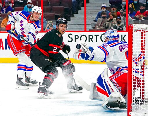 Rangers Score 3 In Final 6 Minutes, Rally Past Sens 3-2