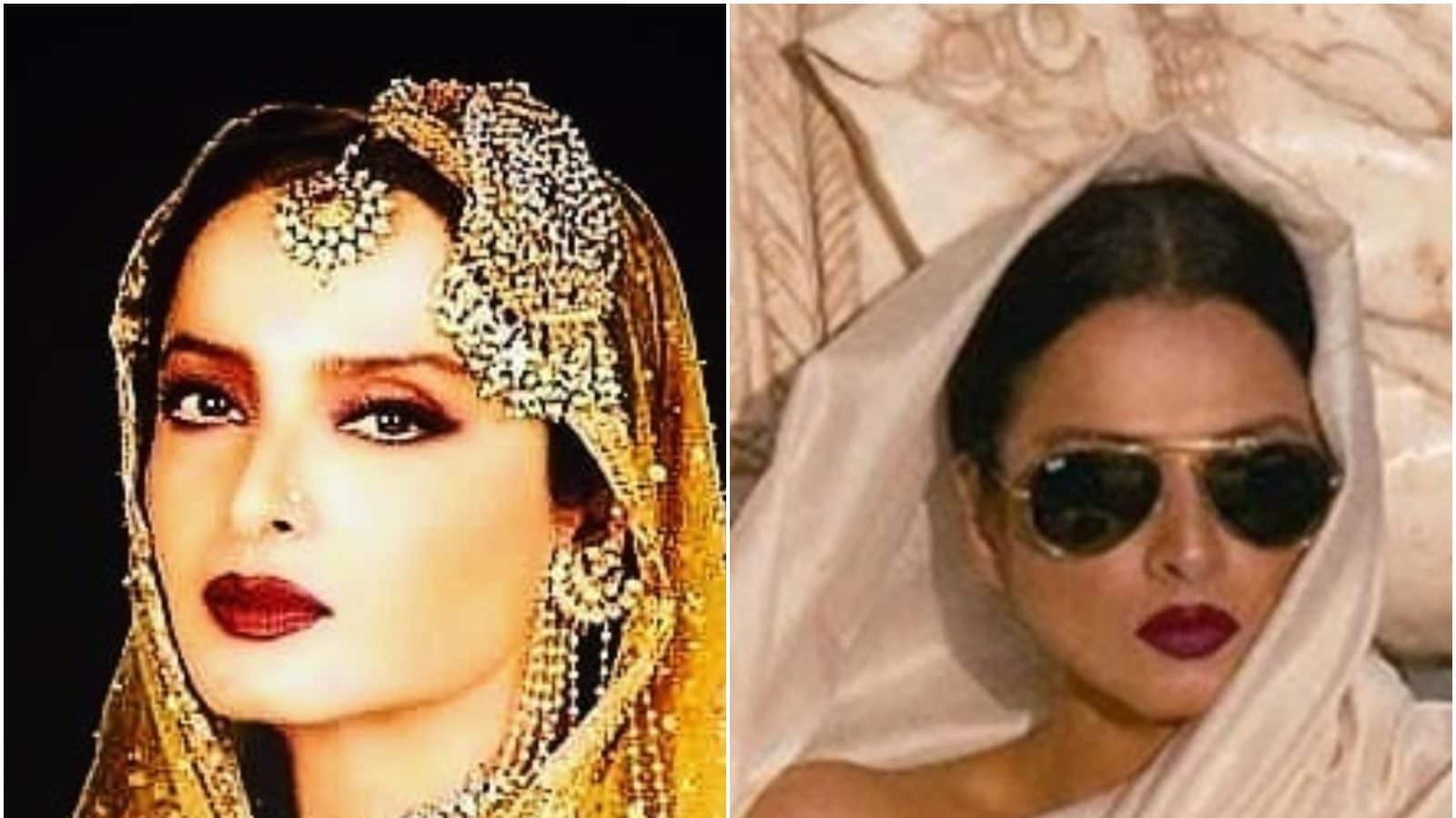 Iconic Looks of 'Timeless Beauty' Rekha - News18