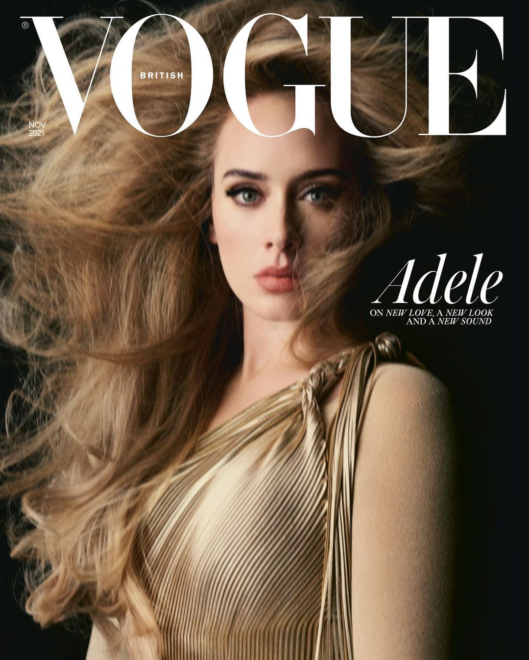 Adele Stuns As Cover Star Of Vogue Magazine, Check Out The Singer's ...