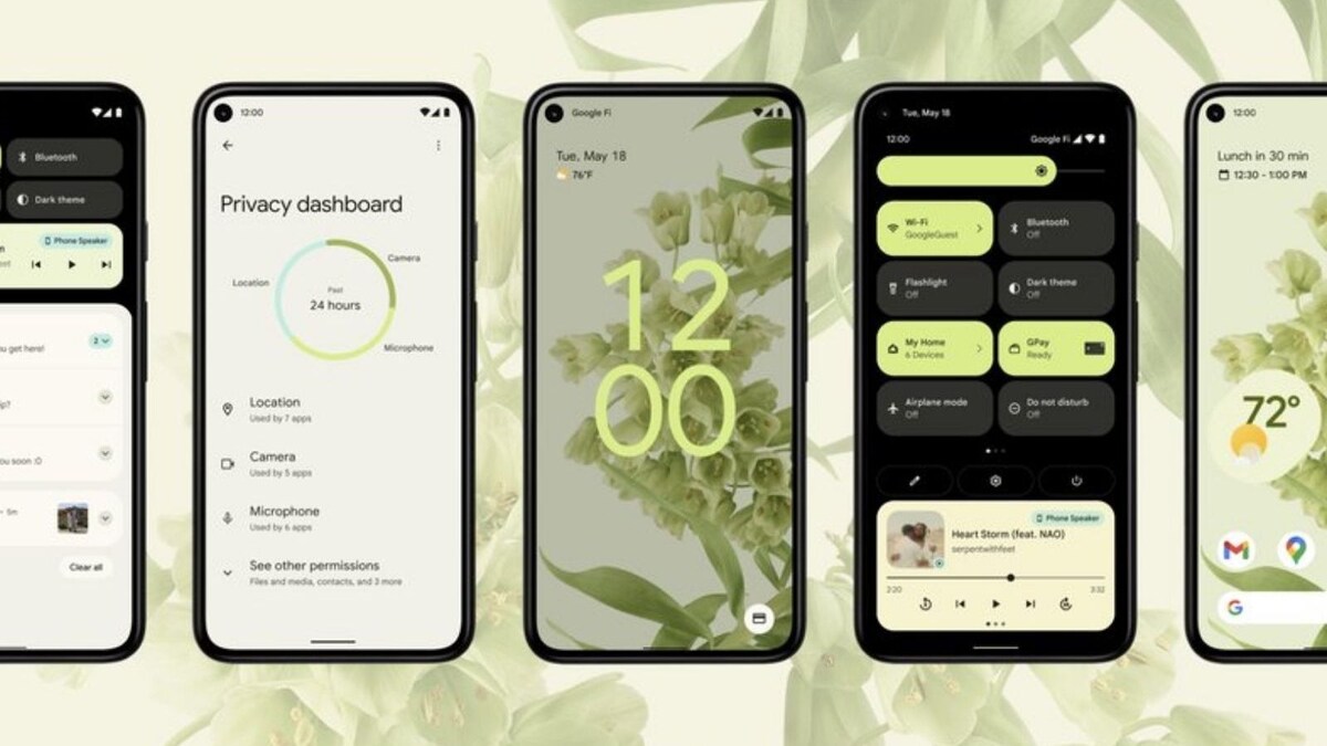 Android 12 Starts Rolling Out For Google Pixel Smartphones: Here's How ...