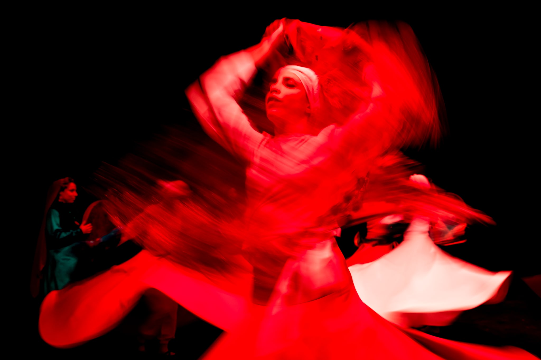 In Photos: Iran's Art Group Present 'Sama' Dance, a Sufi Performance ...