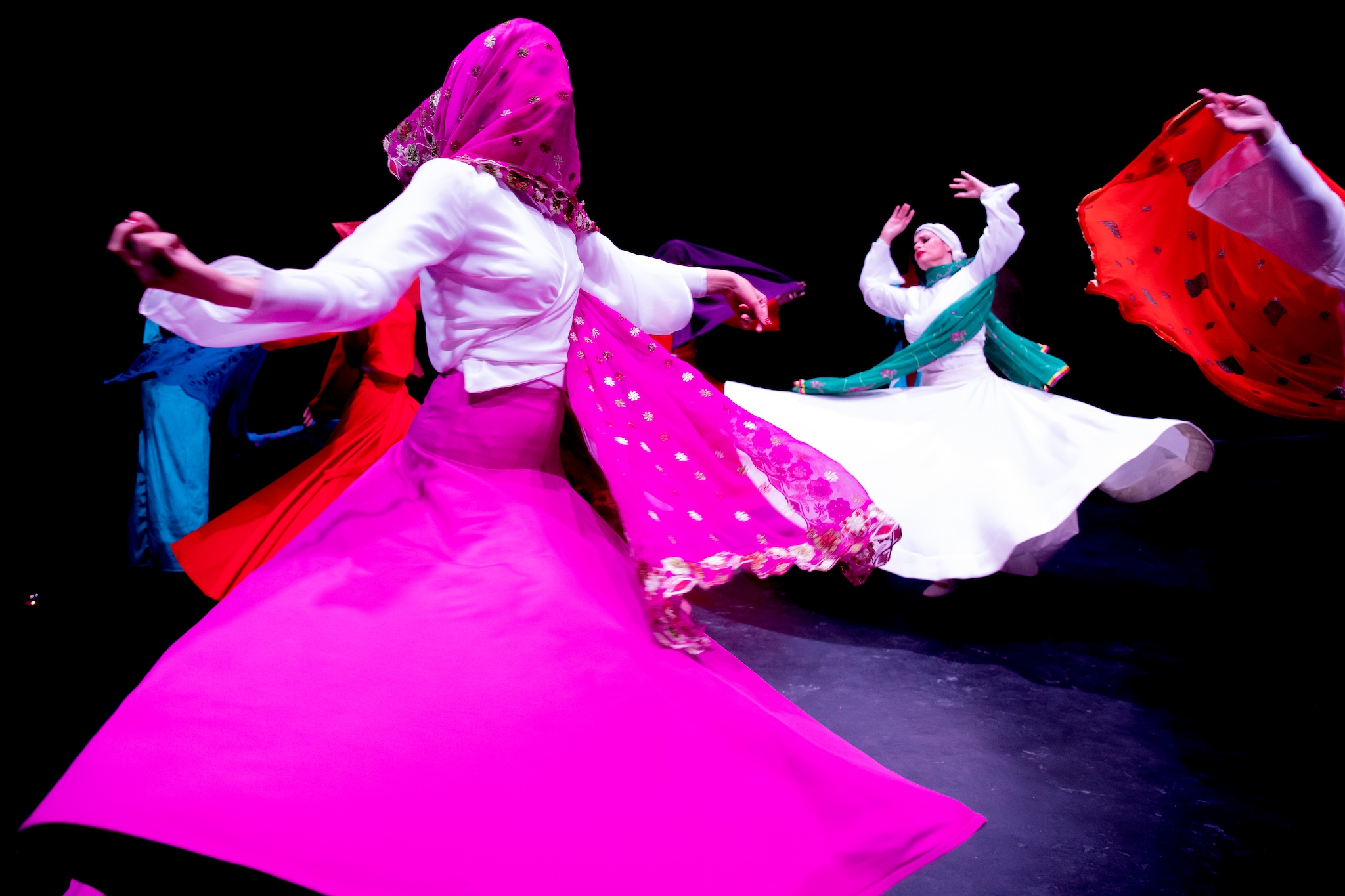 In Photos: Iran's Art Group Present 'Sama' Dance, a Sufi Performance ...