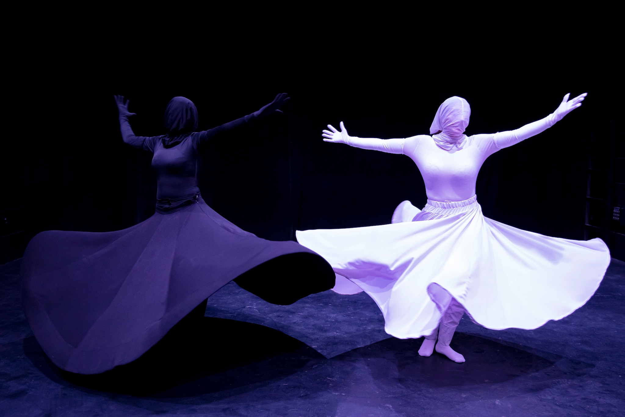 In Photos: Iran's Art Group Present 'Sama' Dance, a Sufi Performance ...
