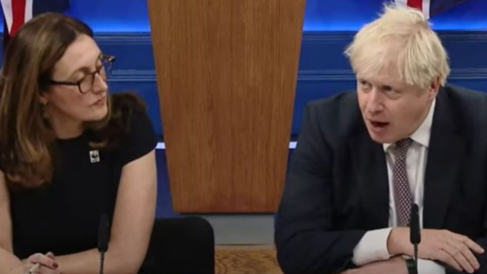 Boris Johnson Jokes About 'Feeding Humans to Animals' at Kids' Climate ...