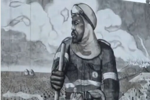 Brazilian Artist Creates Giant Mural With Ash from Forest Fires for ...
